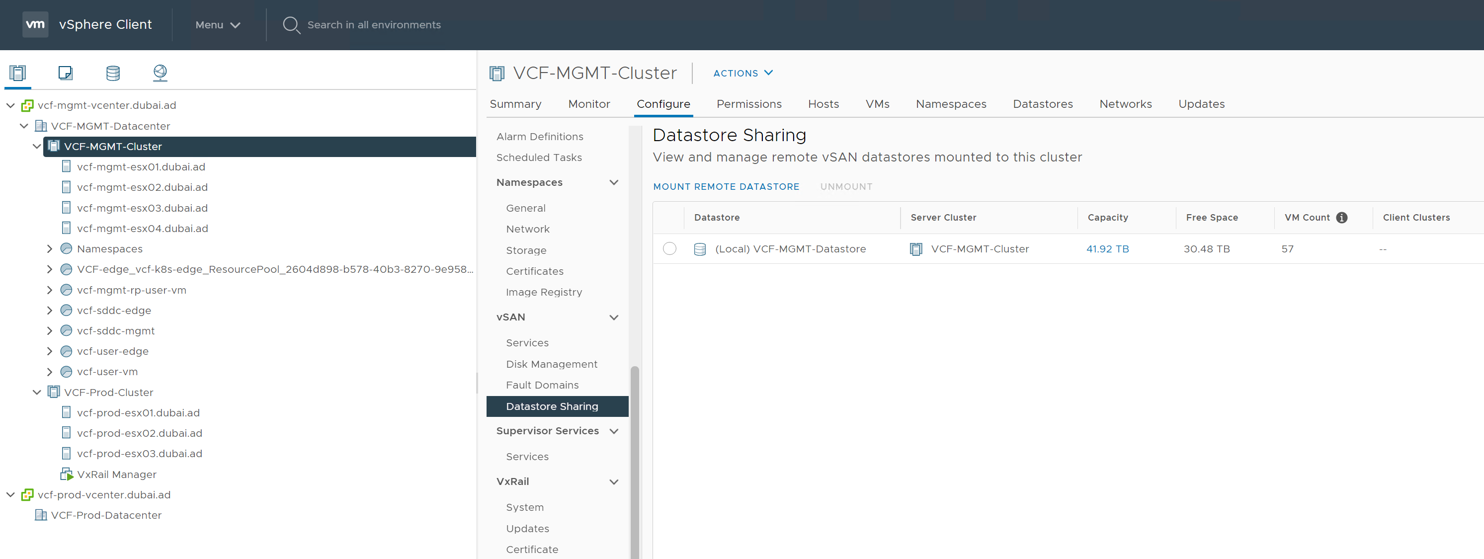 vSAN HCI Mesh + vSAN Gateway Override – https://cliffcahill.com
